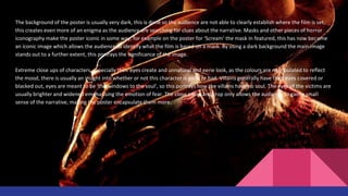 Conventions of Horror Trailers, Film Posters and Film Magazines | PPT