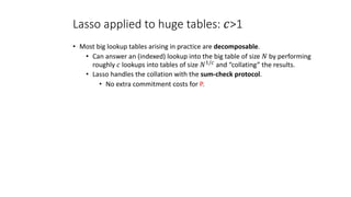 zkStudyClub - Lasso/Jolt (Justin Thaler, GWU/a16z) | PDF