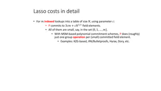 zkStudyClub - Lasso/Jolt (Justin Thaler, GWU/a16z) | PPT