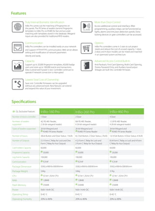 Zkteco inBio-260 pro Bangladesh, inBio-460 pro bangladesh | PDF
