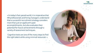 Cracking The Cognitive Assessment Code | PPTX