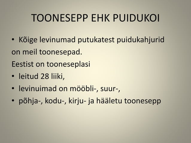 Inimkaaslejad putukad | PPTX