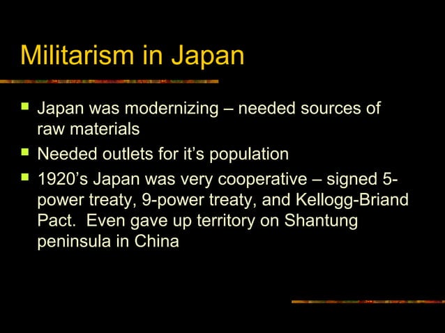 Japan and imperialism | PPT