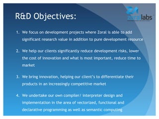 Zoral Labs_presentation | PPT