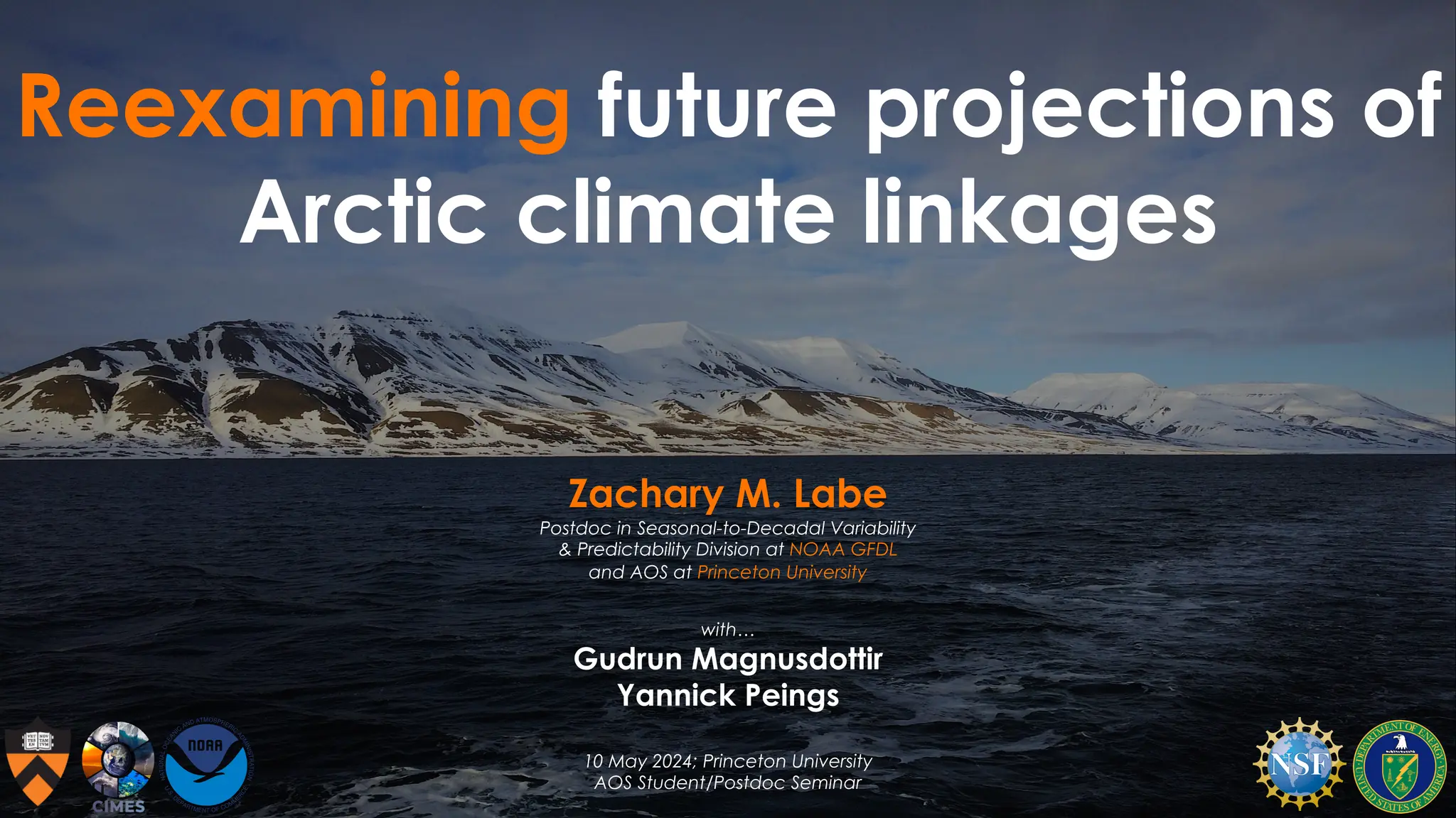 Reexamining future projections of Arctic climate linkages | PPT