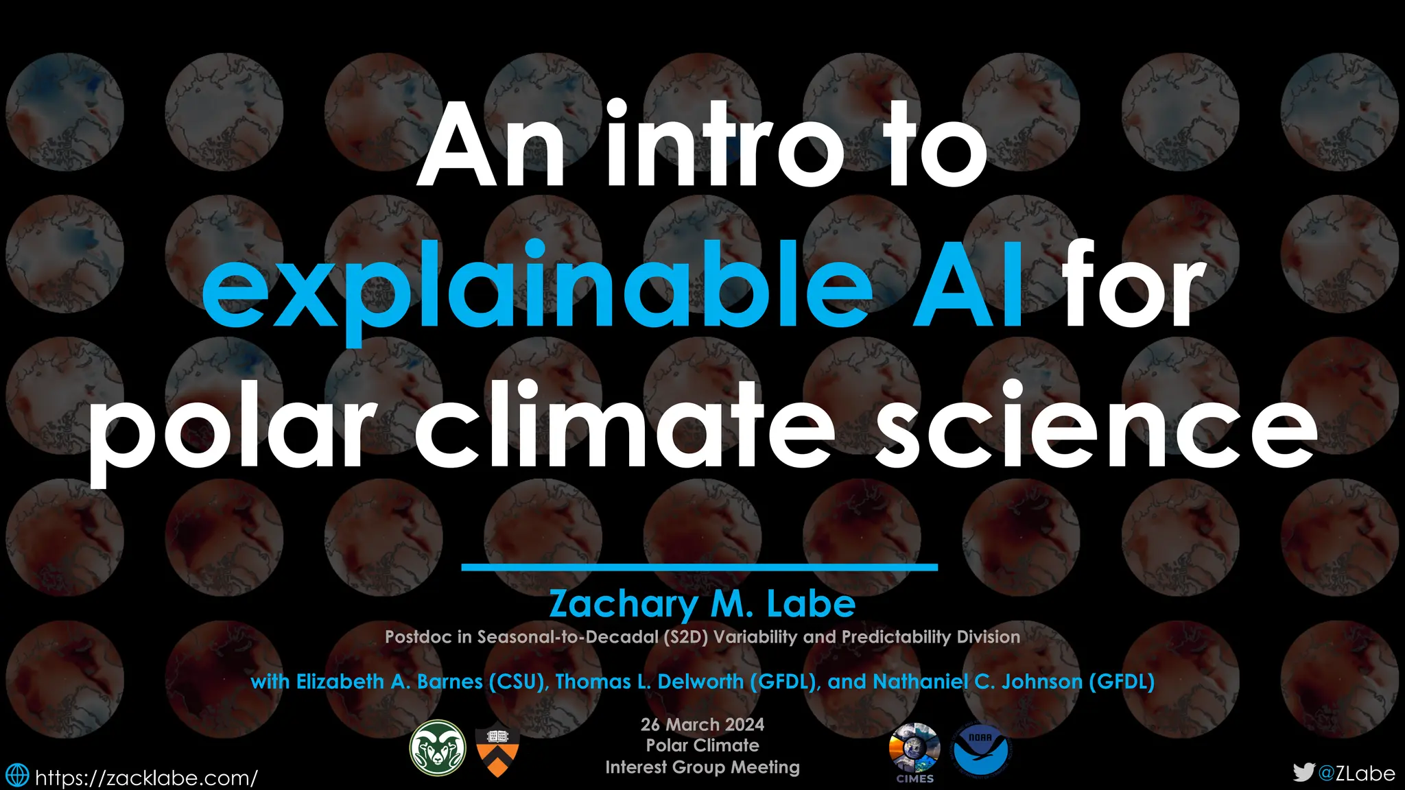 An intro to explainable AI for polar climate science | PPT