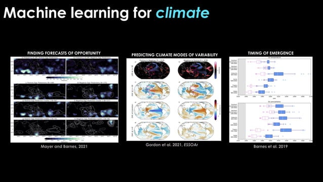 Assessing climate variability and change with explainable neural networks | PPT