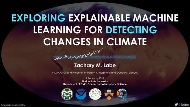 Exploring explainable machine learning for detecting changes in climate ...