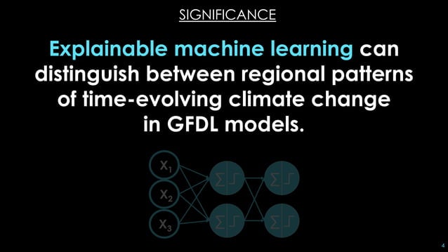 Using explainable AI to identify key regions of climate change in GFDL ...