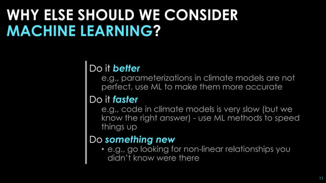 Creative machine learning approaches for climate change detection | PPT