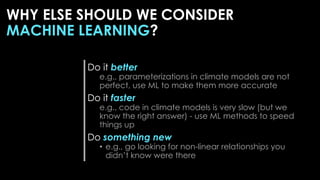 Applications of machine learning for climate change and variability | PDF