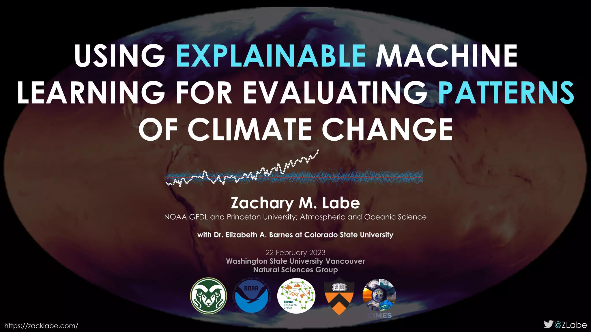 Using explainable machine learning for evaluating patterns of climate change | PPT