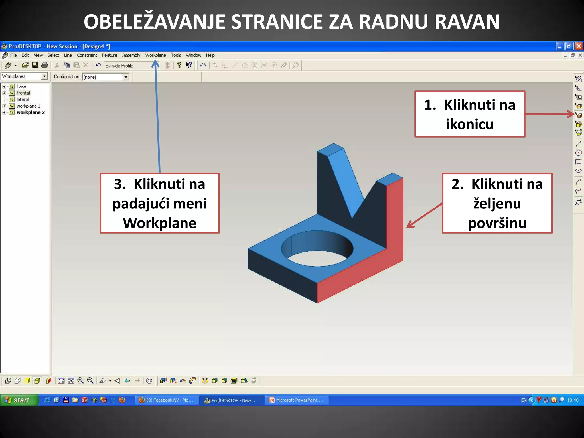 3D modeliranje u ProDESKTOP-u | PPSX