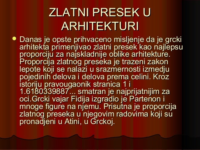 Zlatni presek