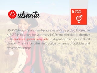 Lead Argentina AIESEC 2016 2017 Portfolio of Projects | PPT