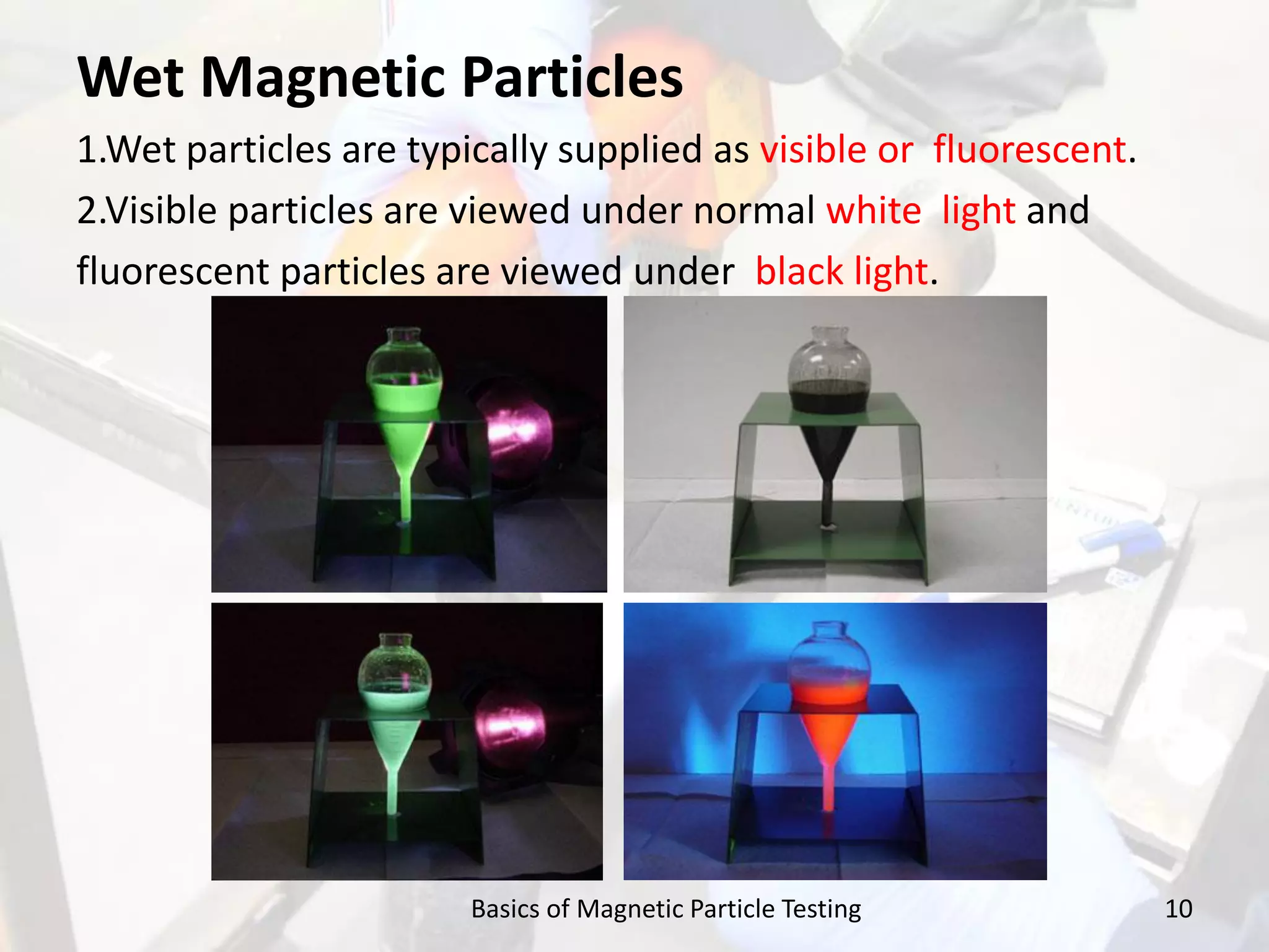 Magnetic Particle Testing | PDF