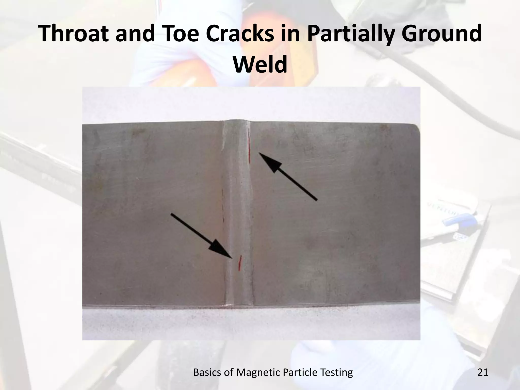 Magnetic Particle Testing | PDF
