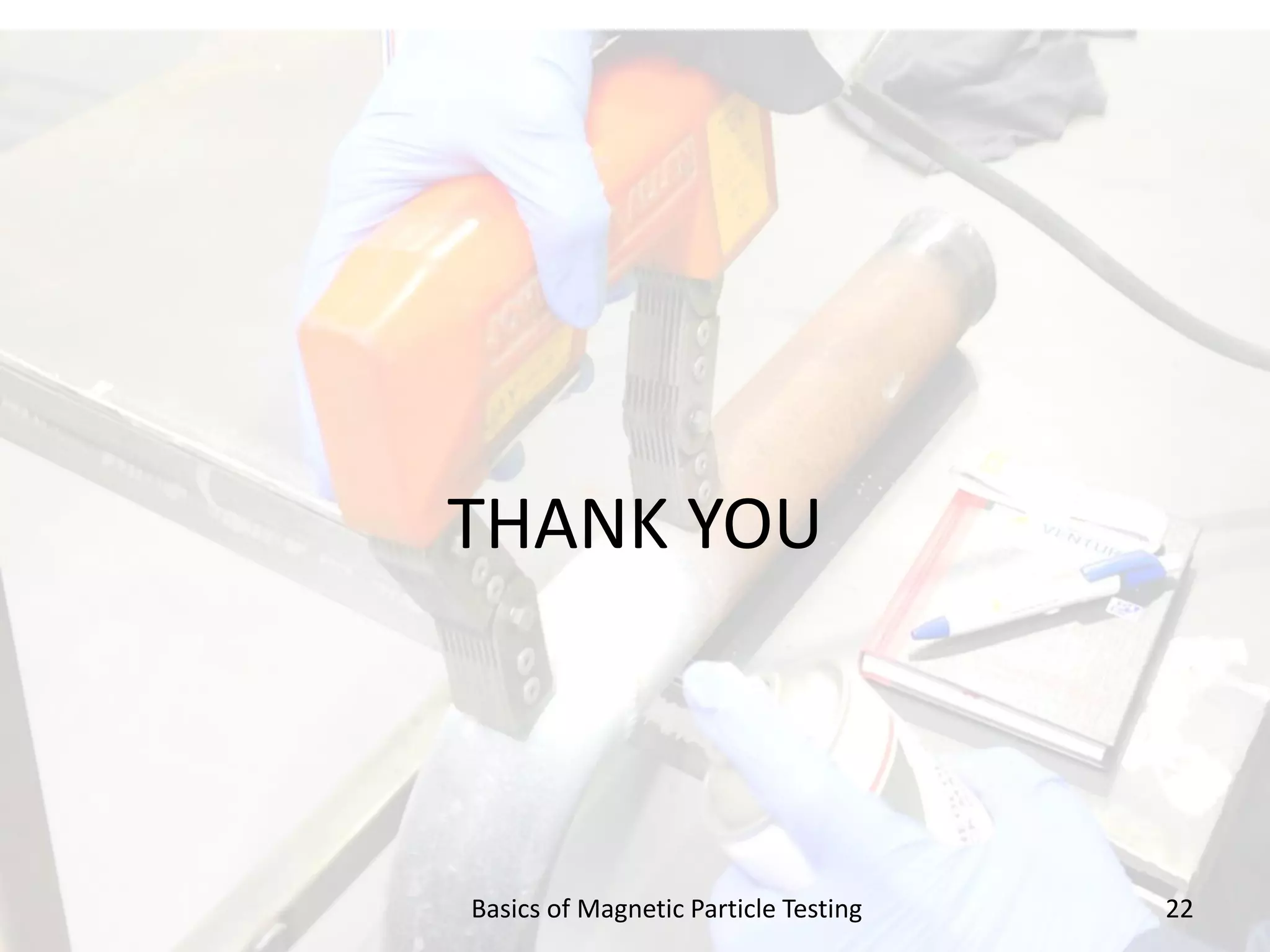 Magnetic Particle Testing | PDF