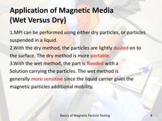 Magnetic Particle Testing | PDF