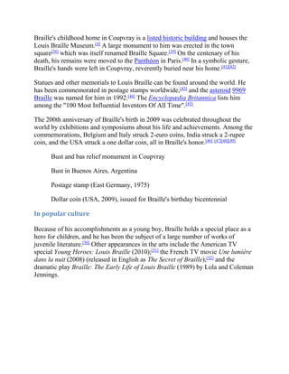 Louis braille topic | DOCX