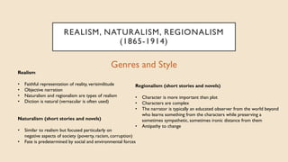 Week 3 American Literature Movements | PDF