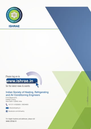 The Indian Society of Heating, Refrigerating and Air Conditioning ...