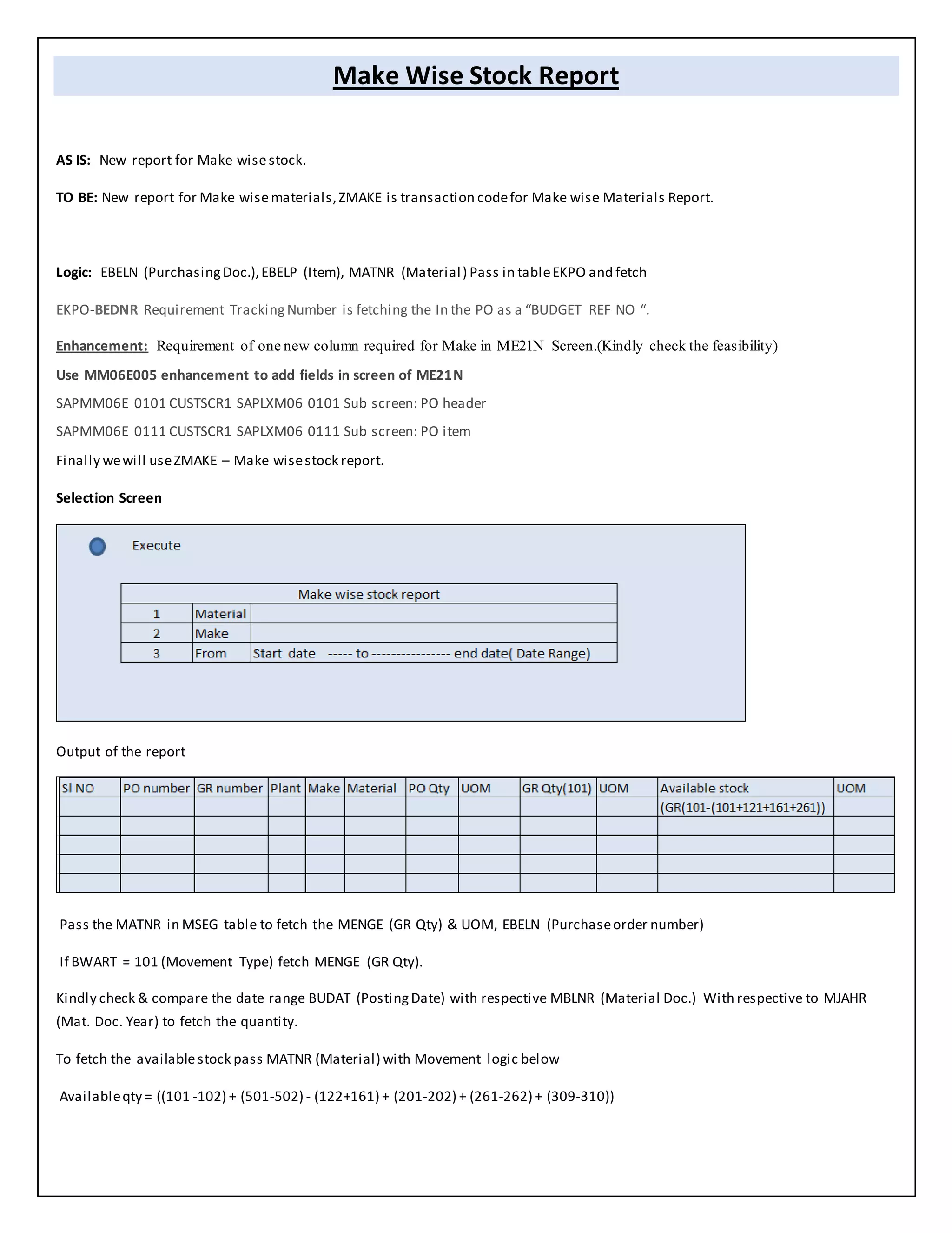 fsd make wise materials report_ZMAKE | DOC