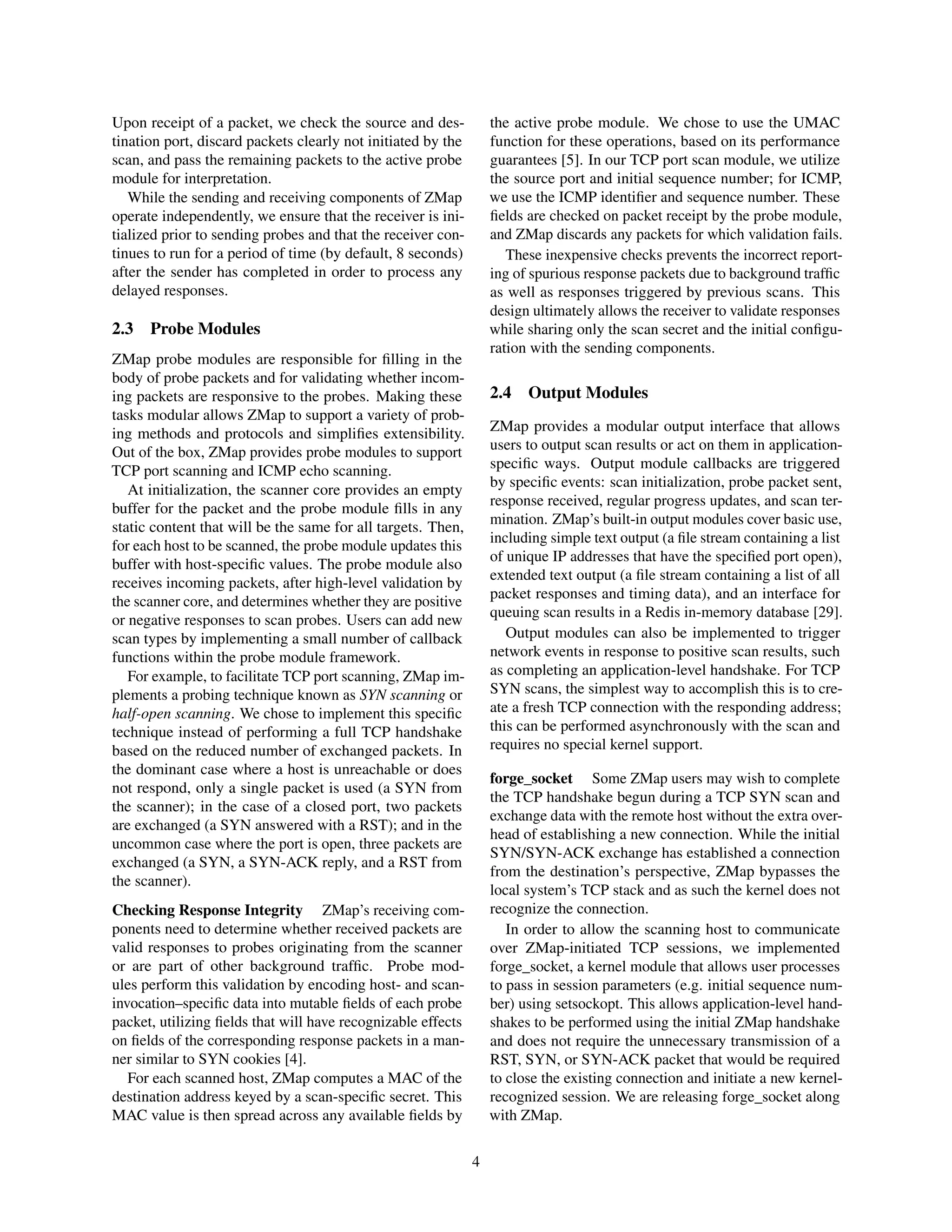 Zmap fast internet wide scanning and its security applications | PDF