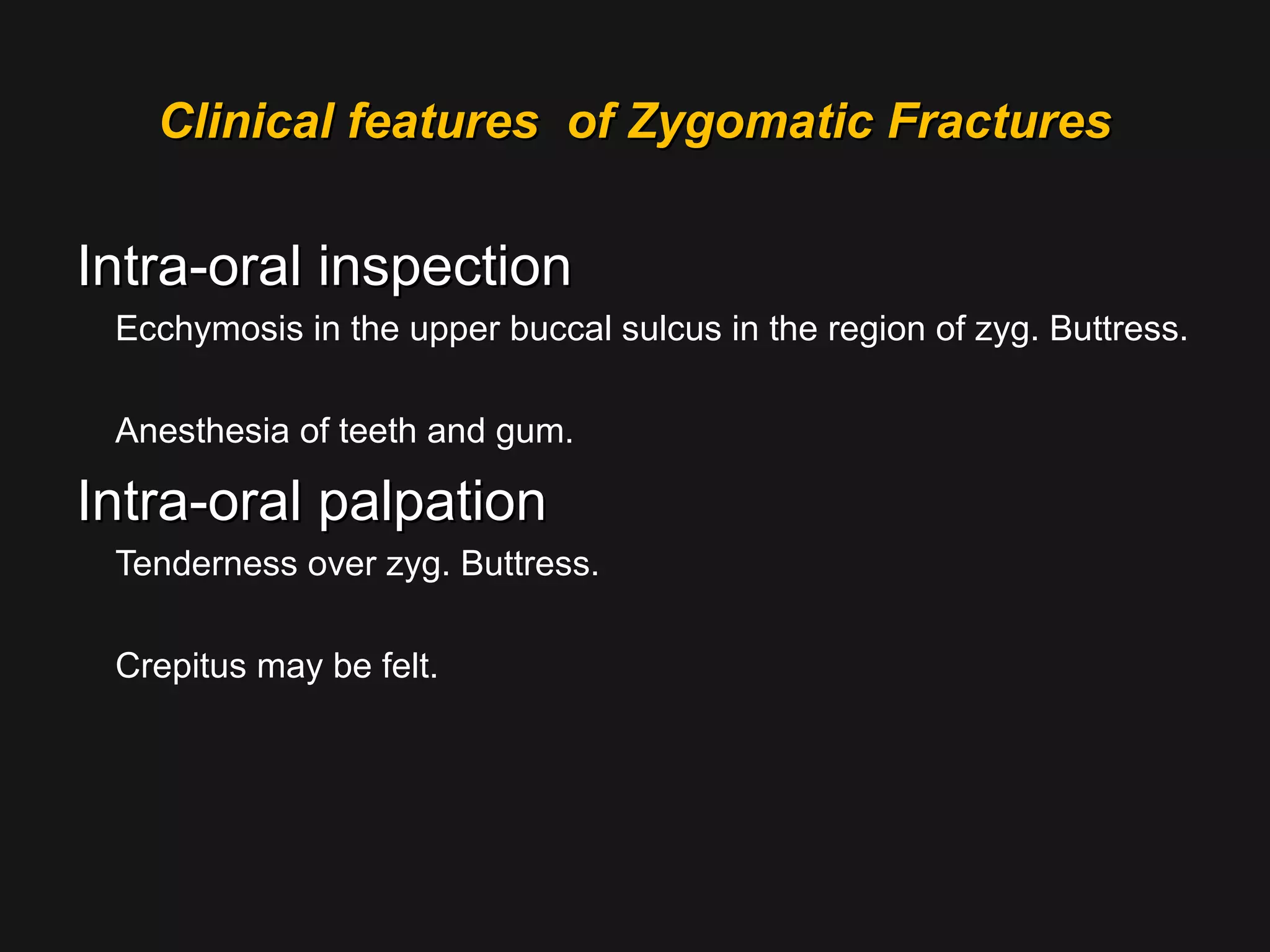 Zmc fracture..by Dr.GPK/ Dr.G.P.Kumar/Dr.G.Padmanabha Kumar | PPT