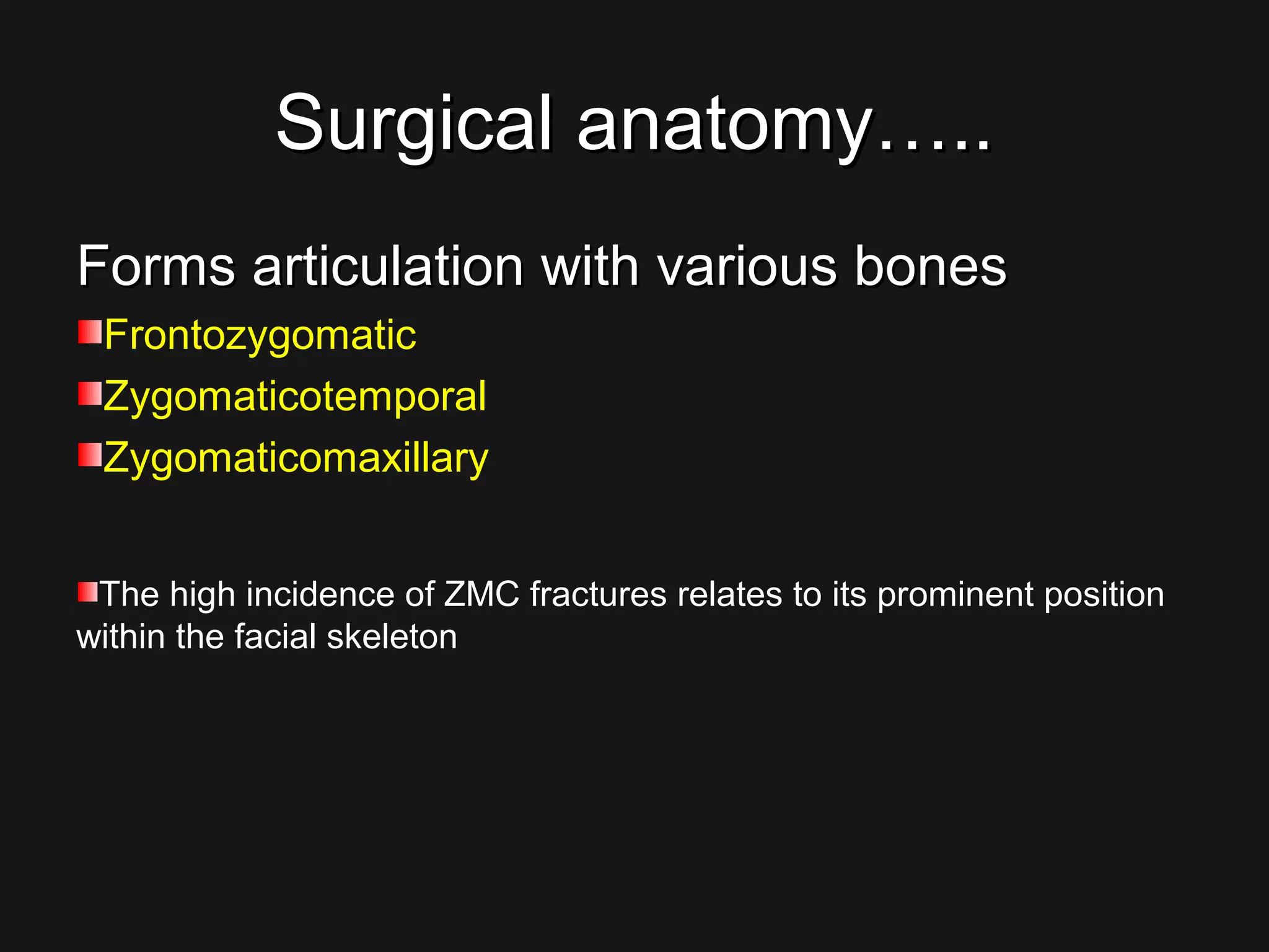 Zmc fracture..by Dr.GPK/ Dr.G.P.Kumar/Dr.G.Padmanabha Kumar | PPT
