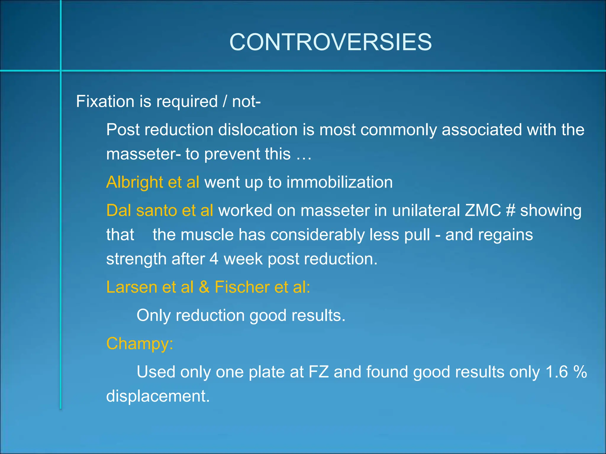 ZMC Fractures - Copy.ppt zygomatico maxillary fracture | PPT