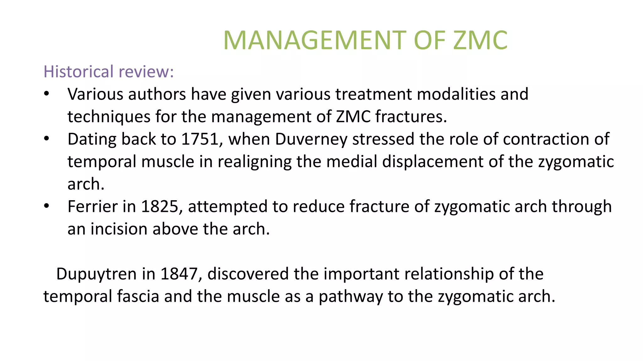 Zmc fractures and management | PPTX