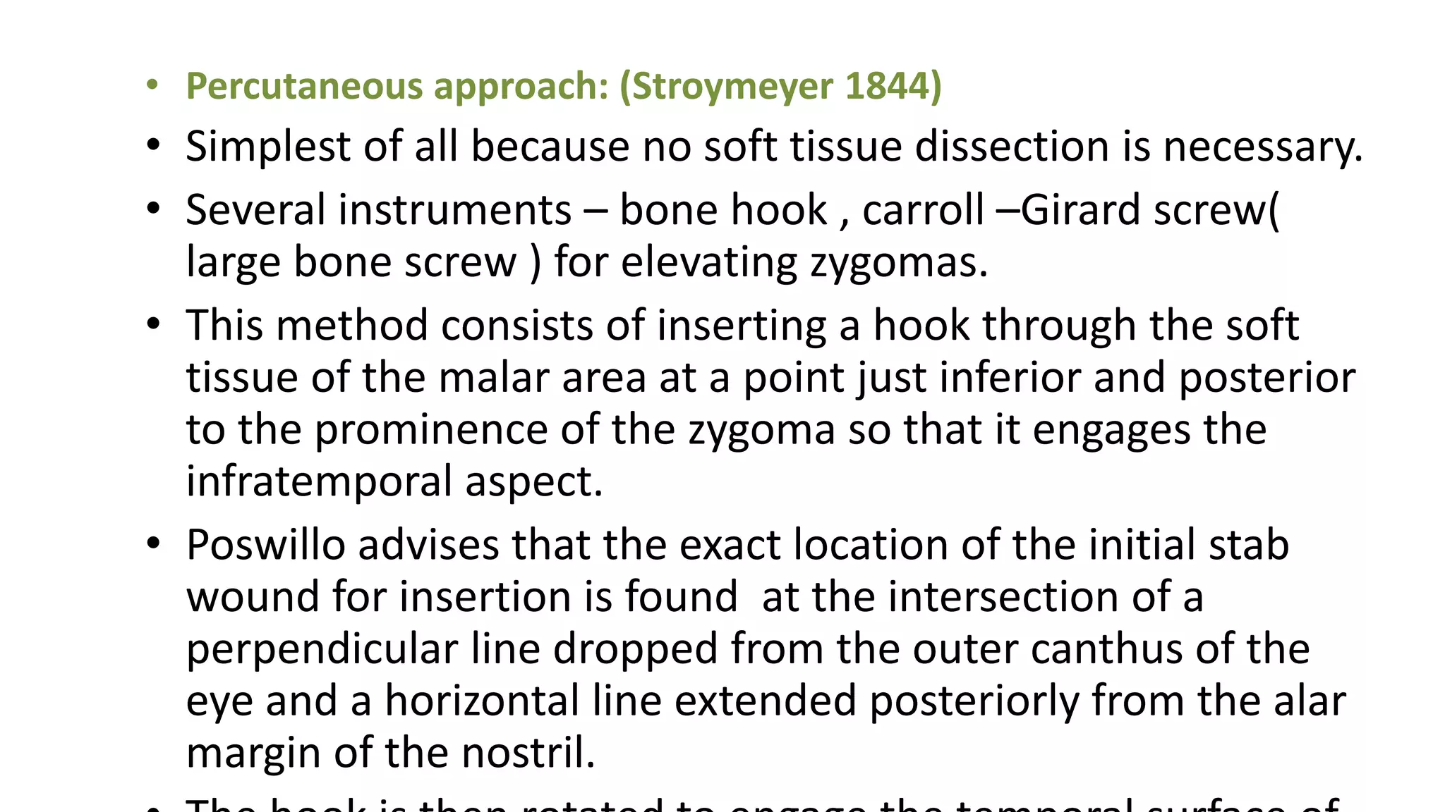 Zmc fractures and management | PPTX