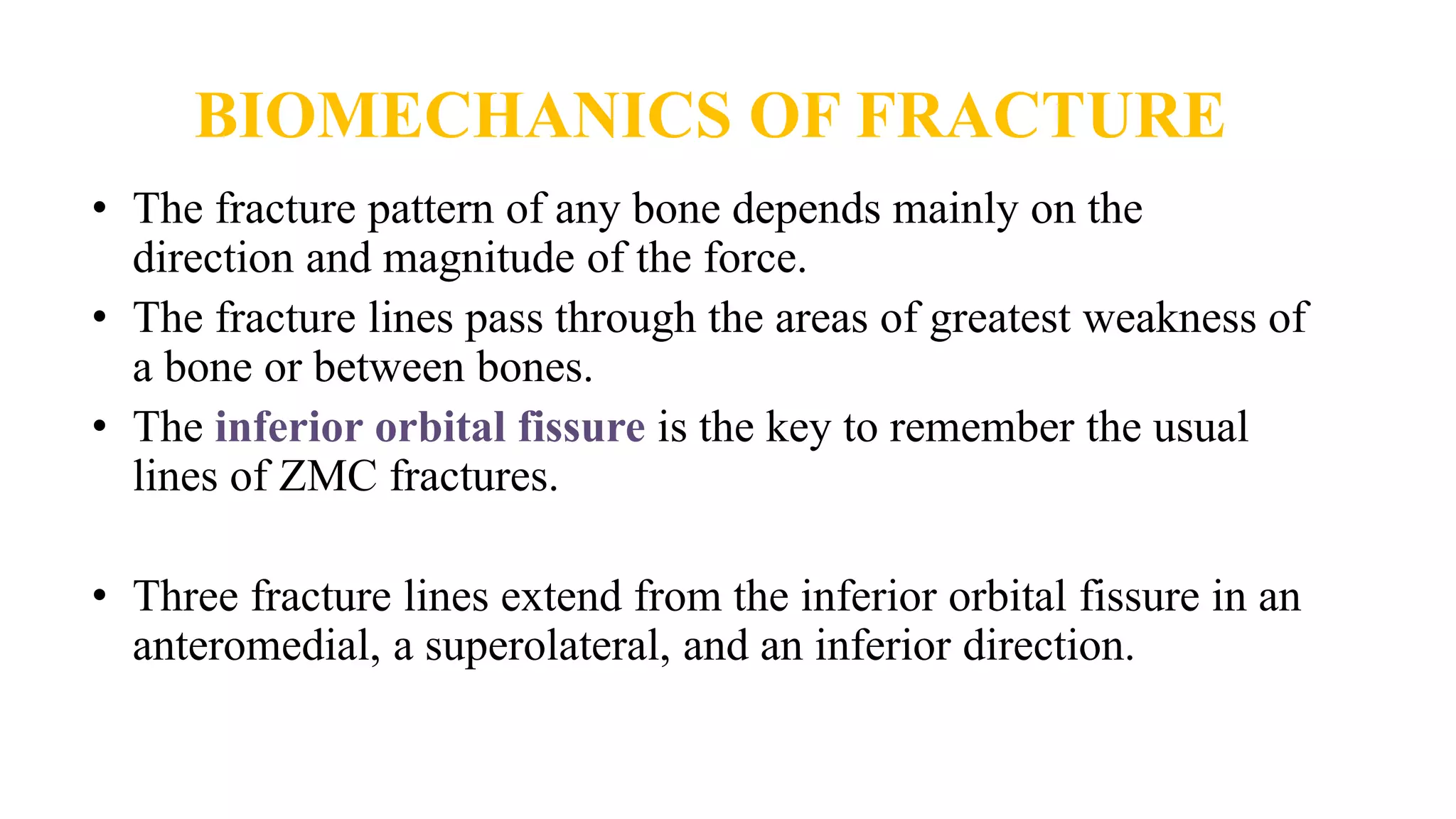 Zmc fractures and management | PPTX