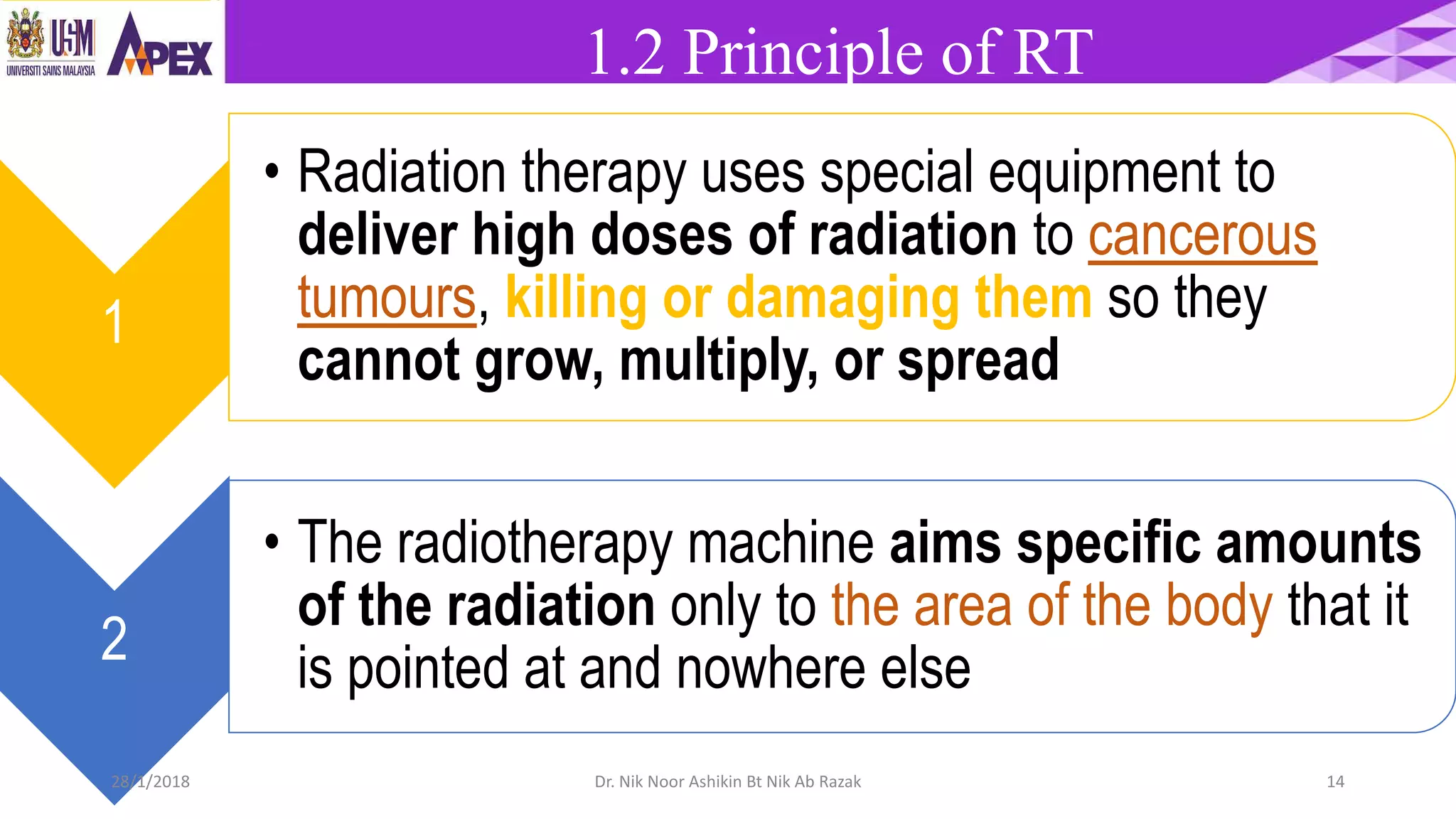 introduction of Radiotherapy | PPTX