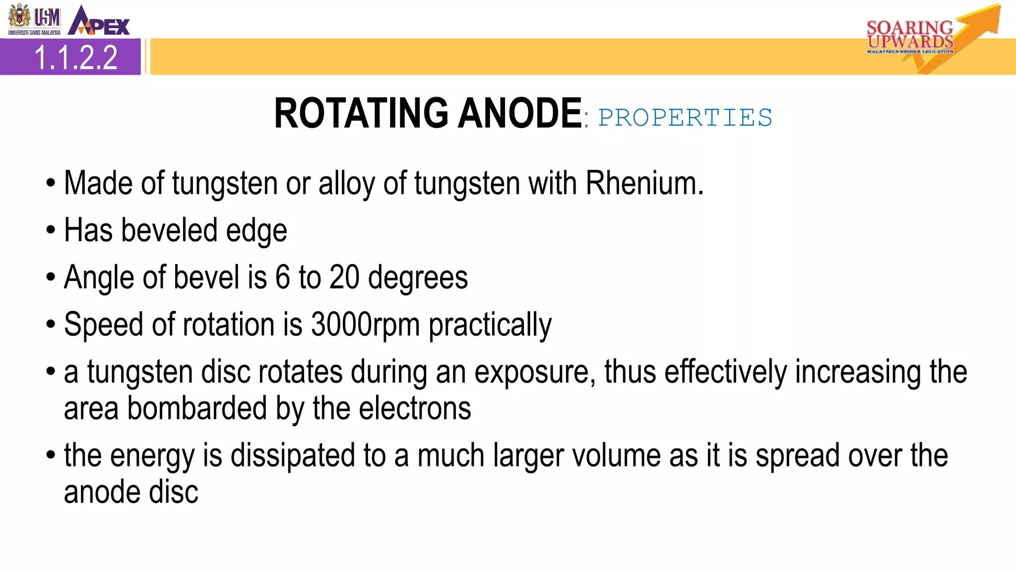 X-RAY TUBE (ANODE) | PPTX