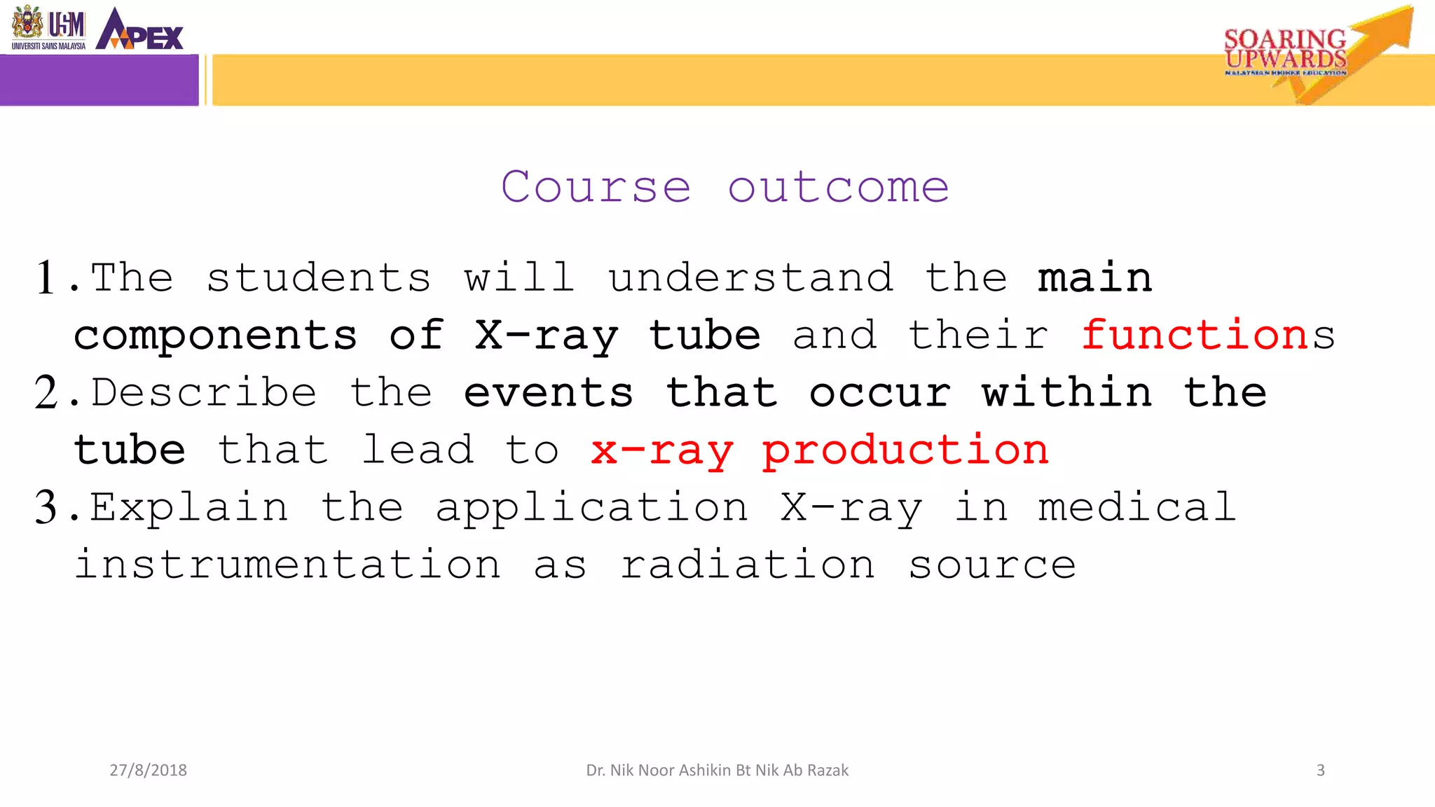 X-RAY TUBE (ANODE) | PPTX