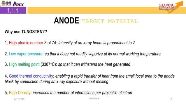X-RAY TUBE (ANODE) | PPTX