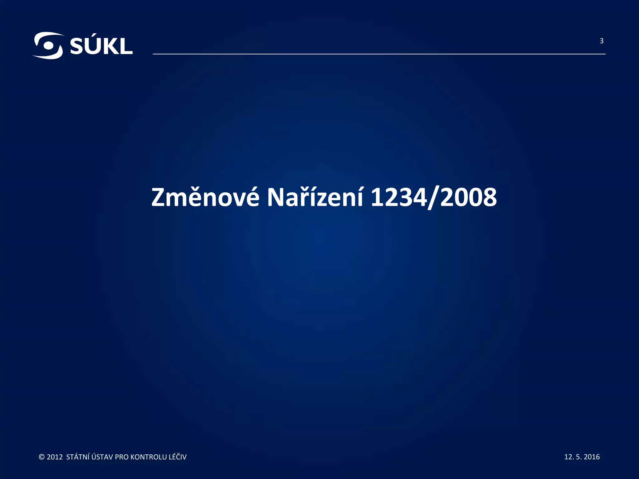 Změny registrace léčiv - SÚKL | PPTX