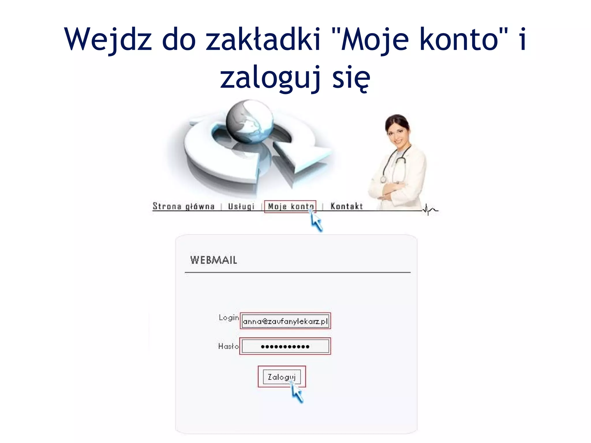 zmiana hasla na koncie | PPT | Free Download
