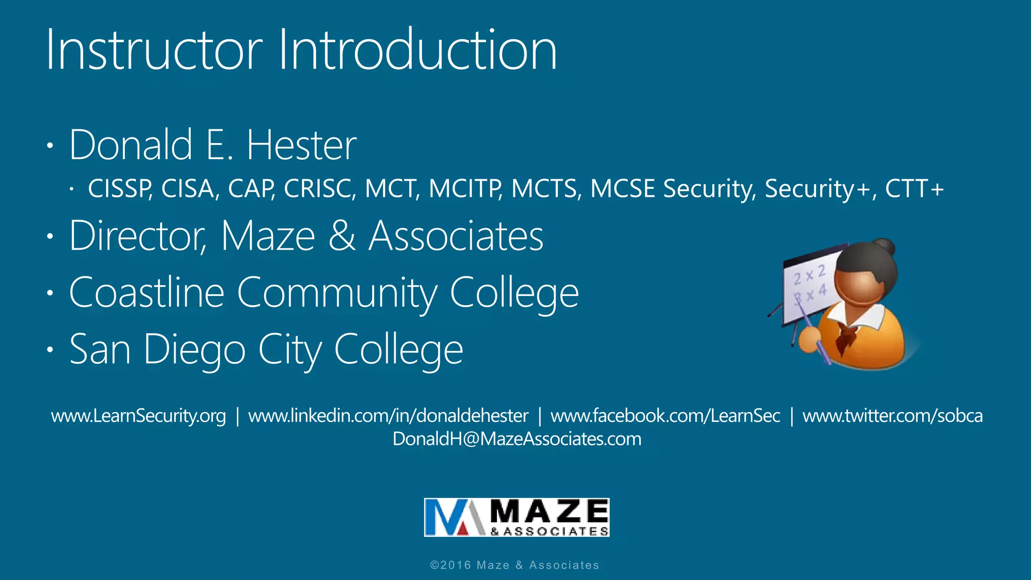 Understanding the Risk Management Framework & (ISC)2 CAP Module 1: Exam ...