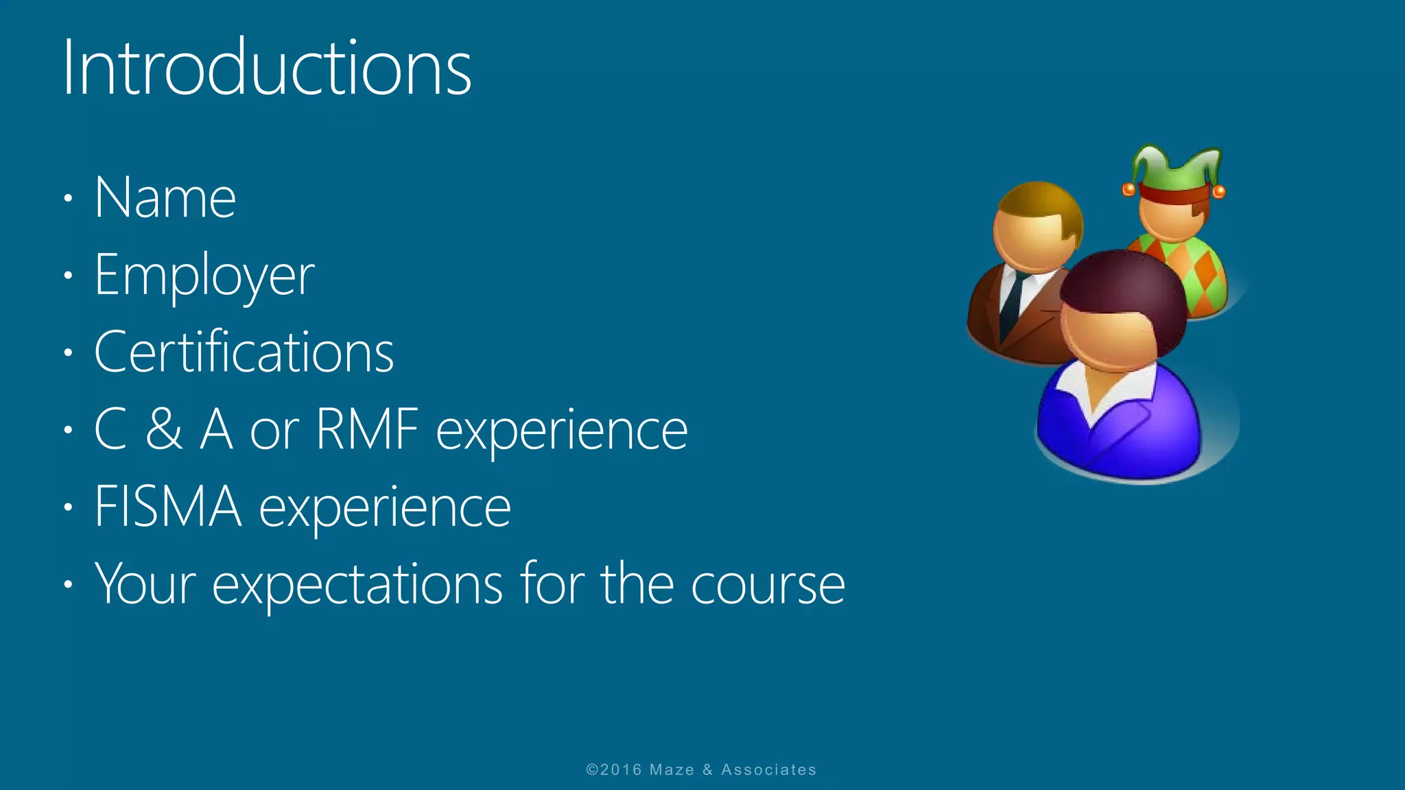 Understanding the Risk Management Framework & (ISC)2 CAP Module 1: Exam ...
