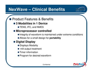 ZMPCZM016000.10.01 Nexwave clinical presentaion from Painezee | PDF