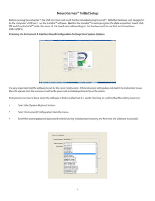 ZMPCZM019000.12.06 NeuroGames User's manual | PDF