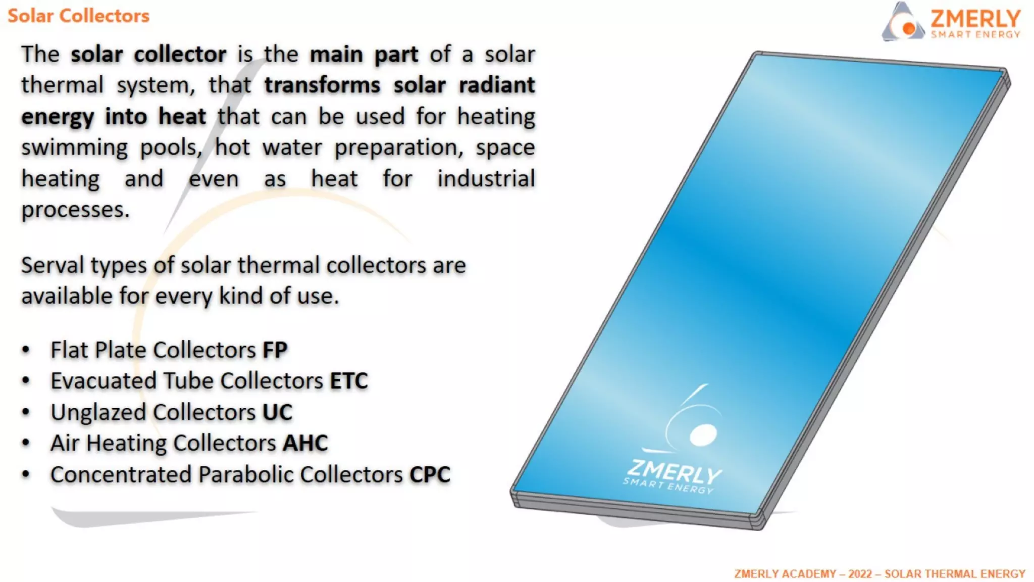ZMR Solar Collectors | PDF