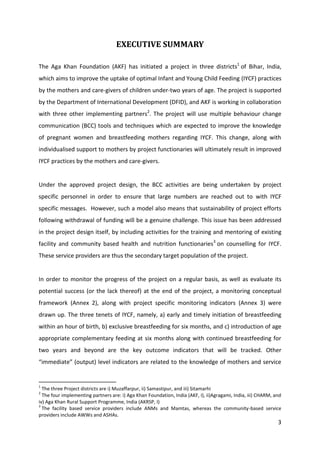 Baseline Study on IYCF | PDF