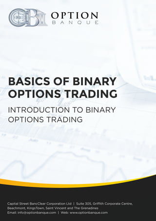 INTRODUCTION TO BINARY OPTIONS TRADING | PDF