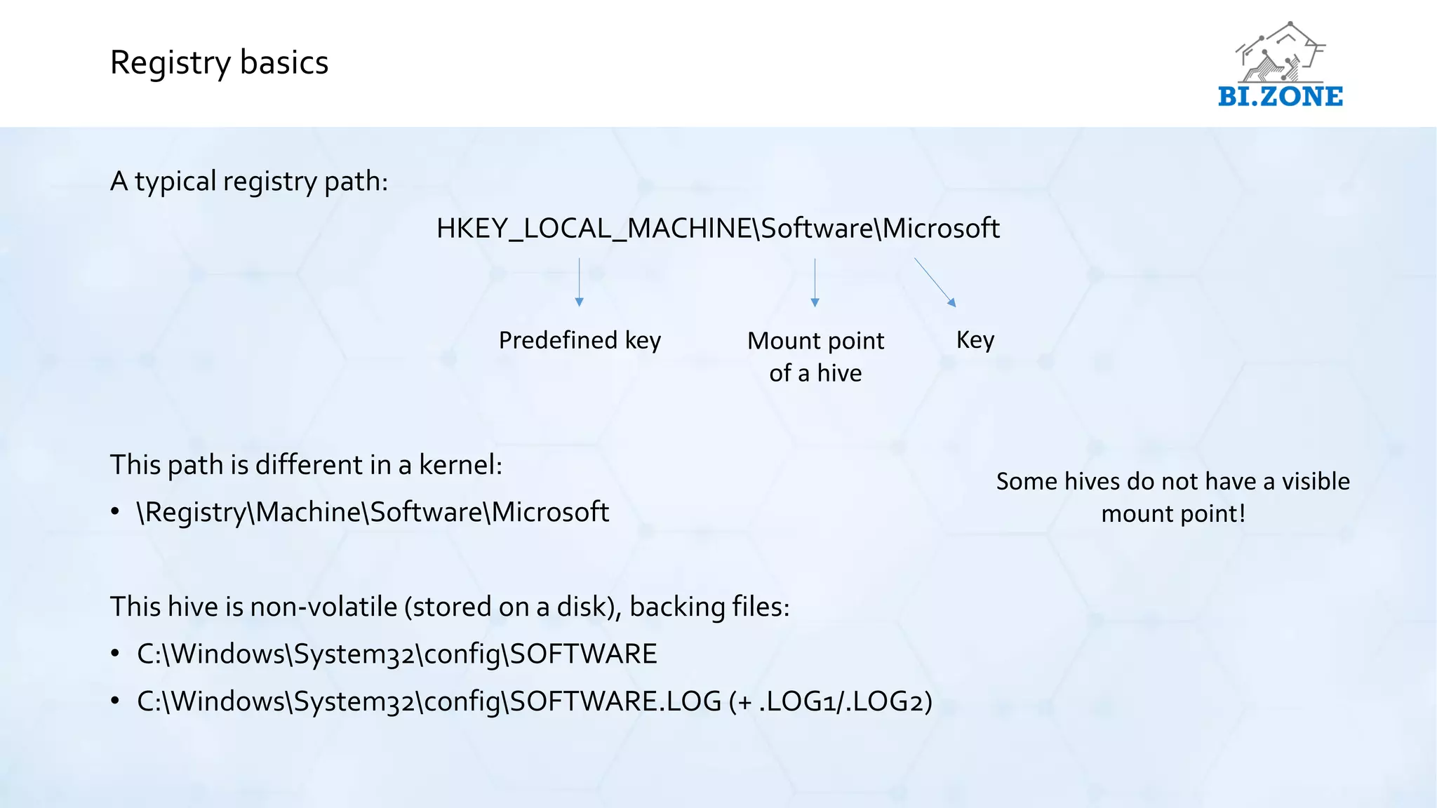 In-depth forensic analysis of Windows registry files | PDF