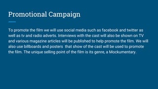 Mockumentary Film Pitch | PPTX