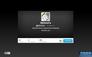 HexRaysCodeXplorer: make object-oriented RE easier | PDF